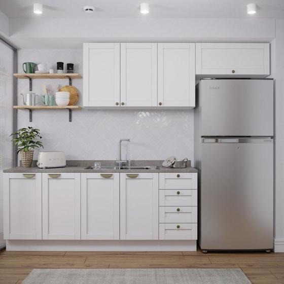 Cozinha Modulada 4 Peças Arizona CabeCasa MadeiraMadeira - Cozinha ...