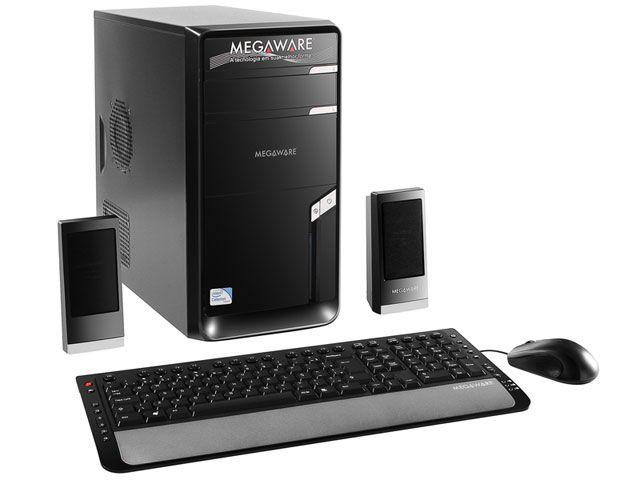 CPU Megaware c/ Intel Celeron Dual Core 2,4 GHz - 2GB 250GB Grava DVD ...