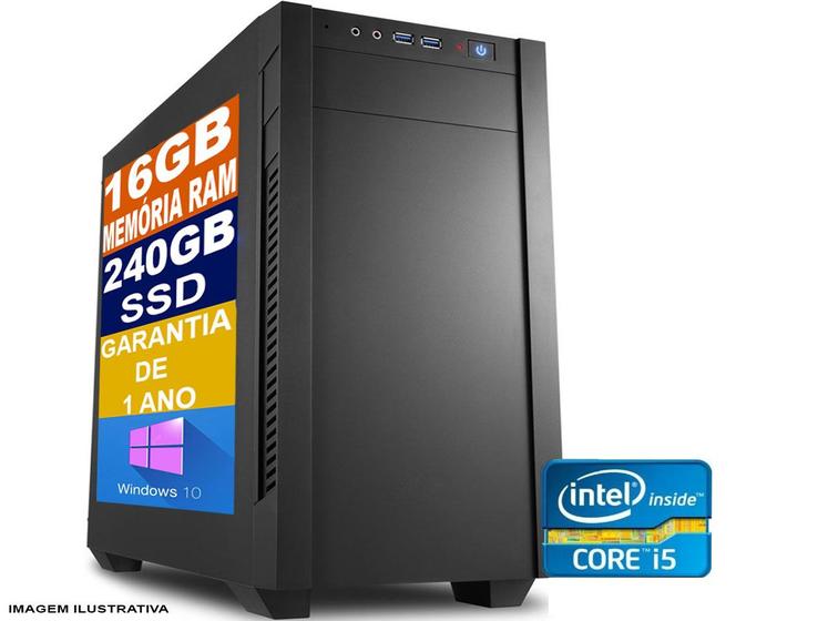 Cpu Pc desktop Intel Core I5 6500 6ª geração 8gb Ddr4 ssd 240gb - ISYNC ...