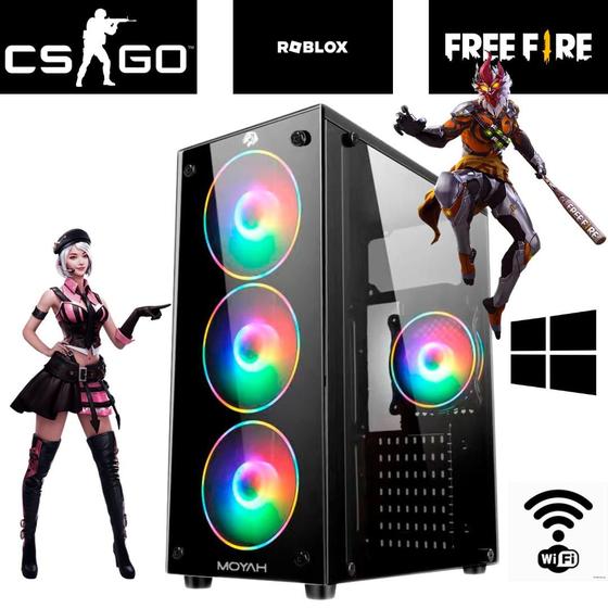 CPU PC Gamer Intel I5 8GB HD 500 GB Jogos - Desktop Gamer I5 Memoria ...