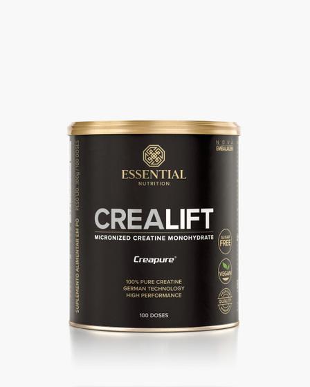 Crealift Creatina Creapure Essential Nutrition 300g ORIGINAL REVENDEDOR ...