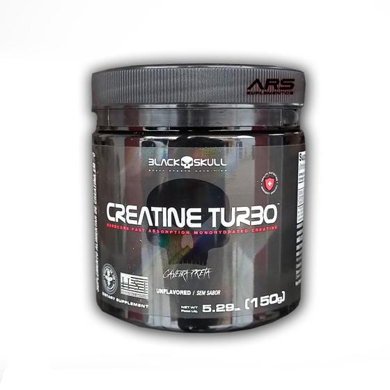 Creatina 150g Turbo Monohidratada - Black Skull - Creatina - Magazine Luiza