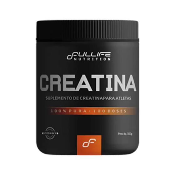 Creatina 300g Pura Micronizada e Monohidrata 100% - Fullife Nutrition ...