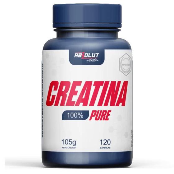 Creatina Absolut 100% Pure 120 capsulas - Absolut Nutrition - Creatina ...