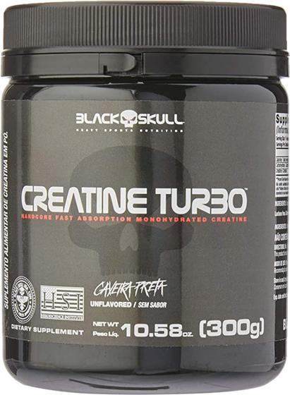 Creatina Black Skull Creatine Turbo - 300 g - Creatina - Magazine Luiza