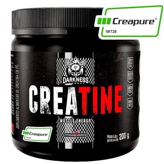 Creatina com Selo Creapure Darkness Integralmédica 200g - Creatina ...