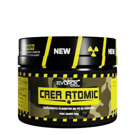 Creatina Crea Atomic 100g - Evorox Nutrition - Evorox Nutrition ...