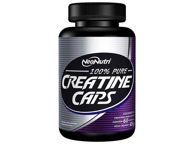 Creatina Creatine Caps 60 Cápsulas - Neo Nutri - Creatina - Magazine Luiza