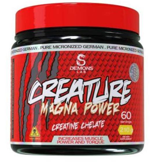 Creatina Creature Magna Power 210g Demons Lab - Creatina - Magazine Luiza
