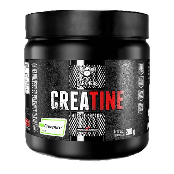 Creatina Darkness - Creapure - 200G Creatine - Darkness - Integralmedica - Creatina - Magazine Luiza