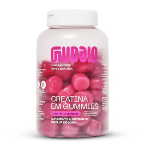 Creatina Em Goma Frutas Vermelhas 60 Un - Guday - Bala de Gelatina ...