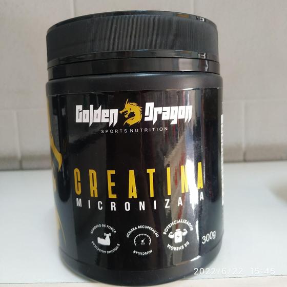Creatina Golden Dragon 300g Natural pura - Creatina - Magazine Luiza