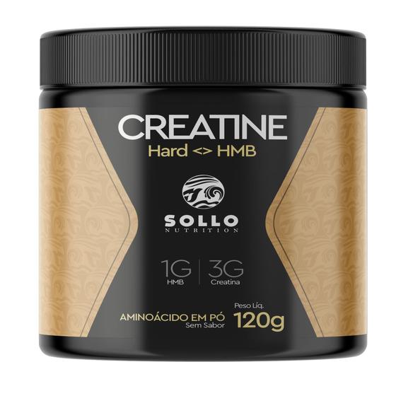 Creatina Hard HMB - 120g (Previne e reduz danos e perdas de proteínas ...