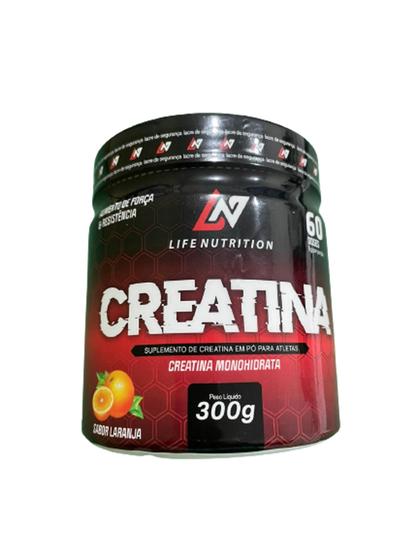Creatina Life Nutrition 60 doses - 300g Sabor Laranja - Creatina - Magazine Luiza