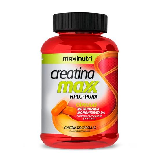 Creatina Max Micronizada Monohidratada (120 caps) - Padrão: Único ...