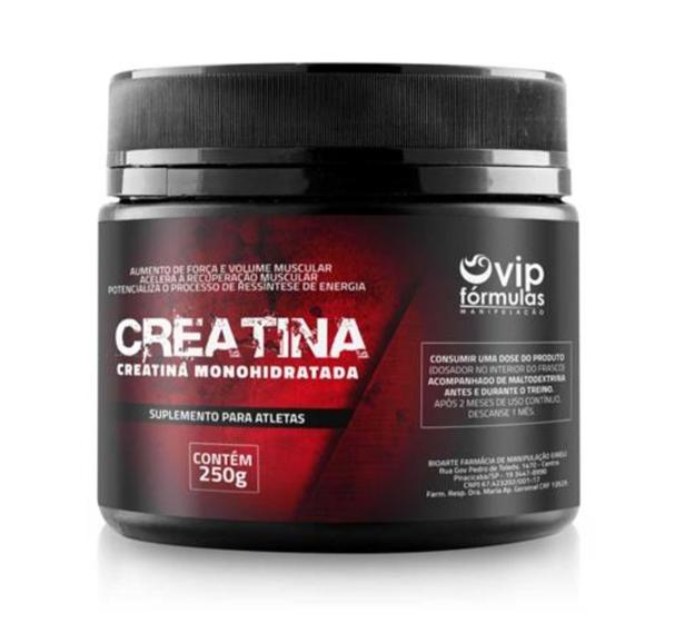 Creatina monohidratada 250g - Vip Formula - Creatina - Magazine Luiza