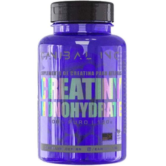 Creatina Monohidratada 3000mg 100% Pura 100g Canibal Inc - Creatina ...