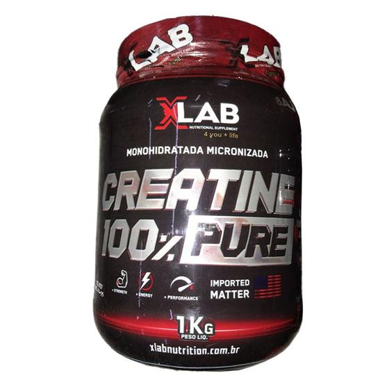 Creatina Monohidratada Micronizada X Lab 1kg X Lab Nutrition