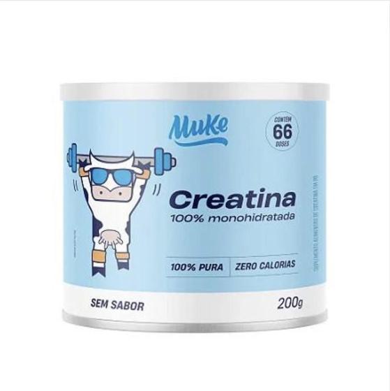Creatina monohidratada muke 200g - MAIS MU - Creatina - Magazine Luiza