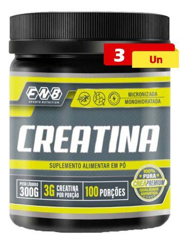 Creatina Monohidratada Pura 3 X 300g Flora Nativa - Creatina - Magazine ...