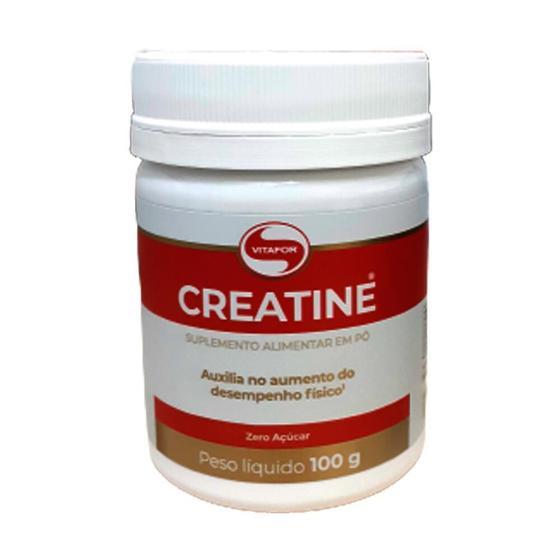 Creatina Monohidratada Vitafor 100g Creatina Magazine Luiza