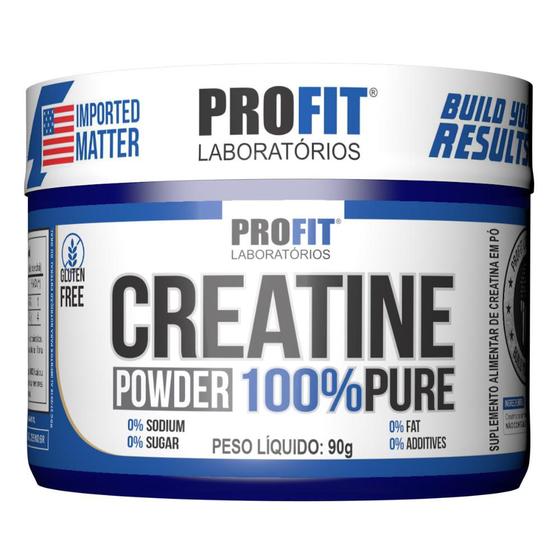 Creatina Powder Monohidratada 100% Importada Pura 90g - Profit ...