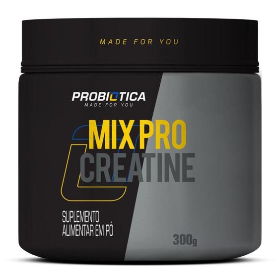 Creatina Probiotica Mix Pro 300g Força e Desempenho - Probiótica ...