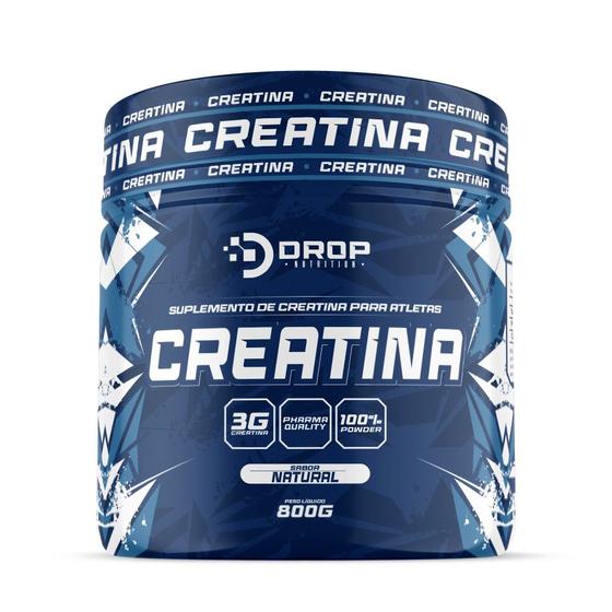 Creatina Pura 800g Drop Nutrition - Creatina - Magazine Luiza