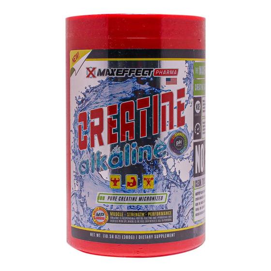 Creatina Pura Micronizada Creatine Alkaline Maxeffec 300g - MAXEFFECT PHARMA - Creatina ...