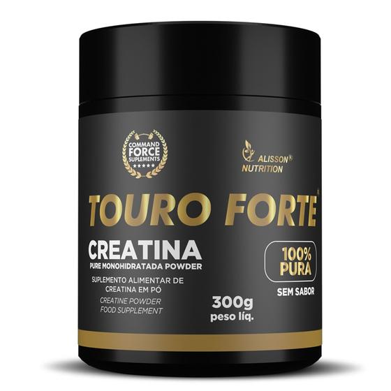 Creatina Touro Forte 300 gramas Pura Creatine Powder Food Supplement ...