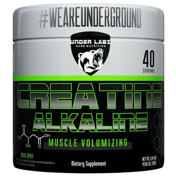 Creatine Alkaline 200g - Creatina Alcalina Under Labz - Creatina ...