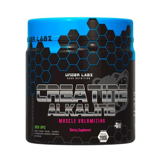 Creatine Alkaline 200g Green Apple - Under Labz - UNDER LABZ 12% ...