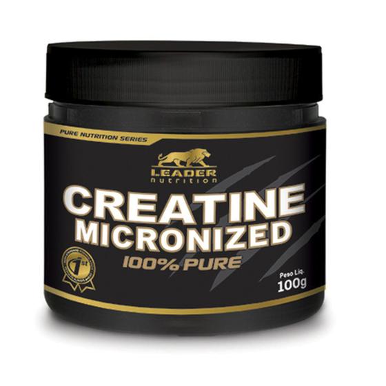 Creatine Micronized 100 Pure 300g Leader Nutrition Creatina
