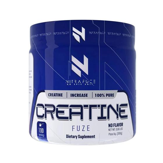 Creatine Monohidratada Nitra Fuze 300g - Under Labz - Creatina - Magazine Luiza