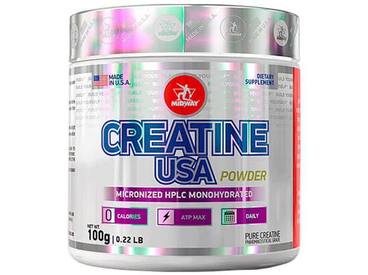 Creatine USA Powder 100g - Midway - Creatina - Magazine Luiza