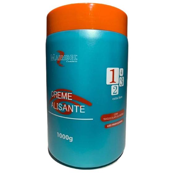 Creme Alisante Tioglicolato De Amônia 1Kg Nº 1 Mairibel - Alisamento de ...