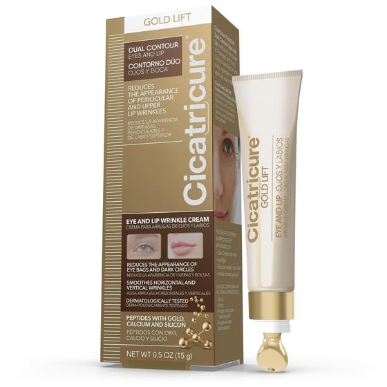 Creme Anti-rugas Cicatricure Gold Lift Dual Contour - 15ml - Outros ...