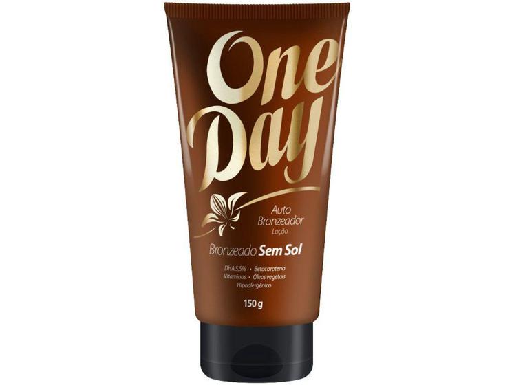 Creme Autobronzeador One Day Bronzeado Sem Sol - 150g - Bronzeador ...