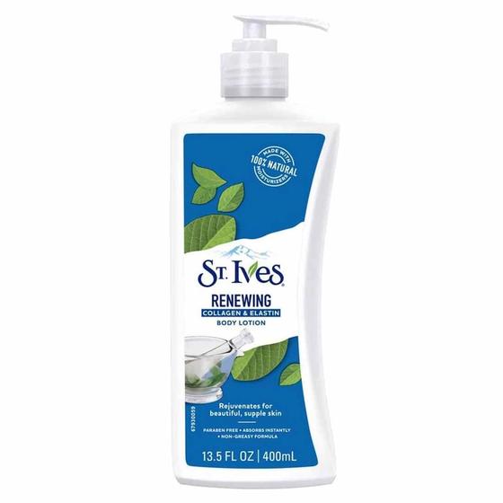 Creme Corporal Colágeno e Elastina 400ml - ST. Ives - Hidratante ...
