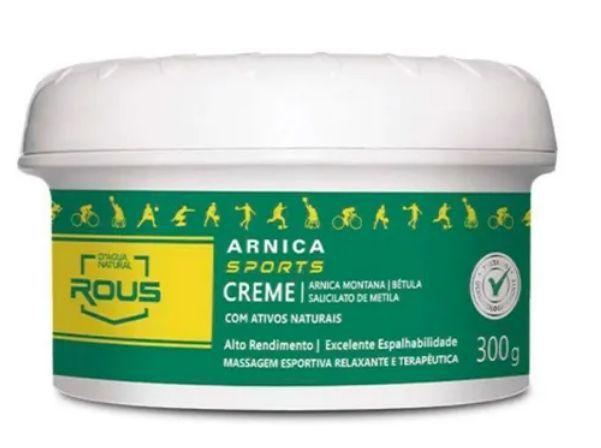 Creme D'Agua Natural Rous Arnica Sport 300g - Dagua Natural ...