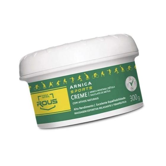 Creme De Arnica Rous Dagua Natural Massagem Corporal Alivio Dores E ...