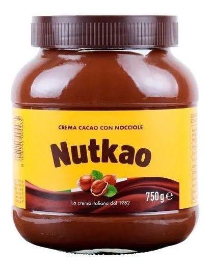 Creme de Avelã com Cacau Fantasia di Cacao Nutkao Pote 750g - Creme de ...