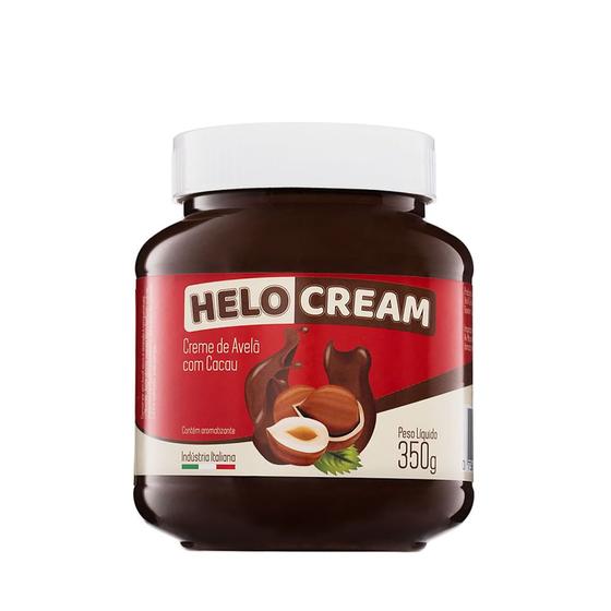 Creme De Avelã Com Cacau Italiano Helo Cream 350g - Creme de Avelã ...