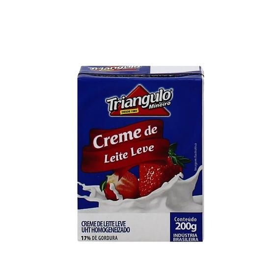 Creme De Leite 17% De Gordura 200g Triangulo - Creme de Leite ...