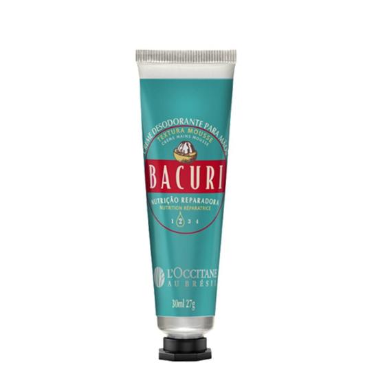 Creme De Mãos L'Occitane Au Brésil Textura Mousse Bacuri 30ml ...