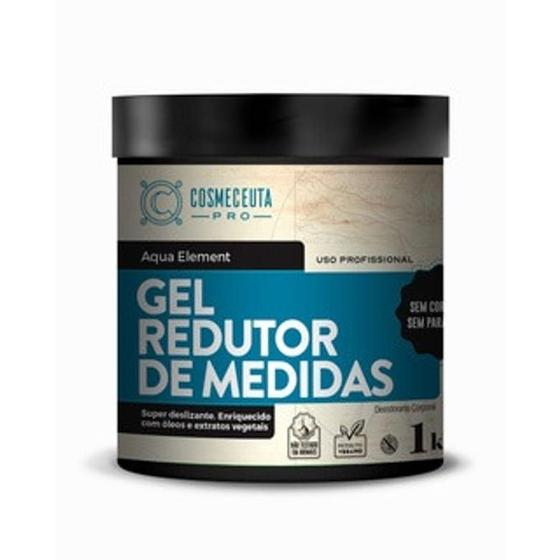 Creme de massagem gel redutor de medidas 1kg cosmeceuta - Redutor de ...