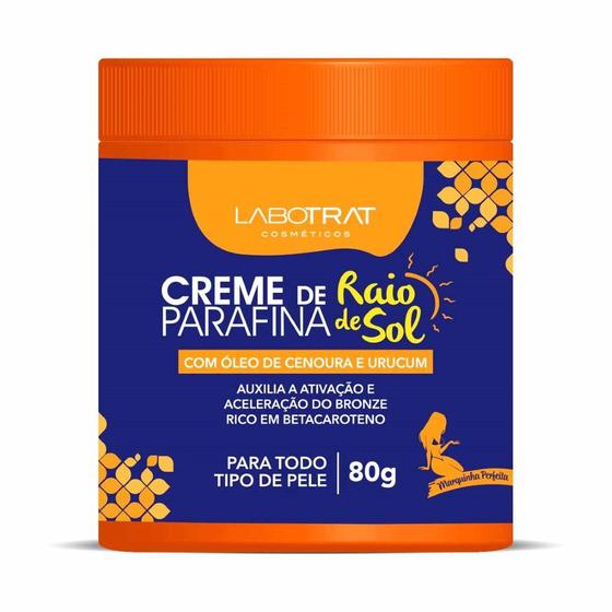 Creme de Parafina Raio de Sol 80g - Labotrat - Labotrat Cosméticos ...