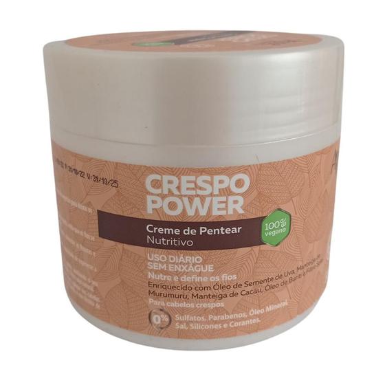 Creme de Pentear Apse Crespo Power 500g - Creme de Pentear - Magazine Luiza