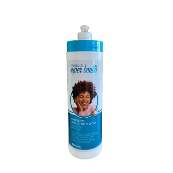Creme De Pentear Crespo Água de Coco 800ml - Probelle Profissional ...