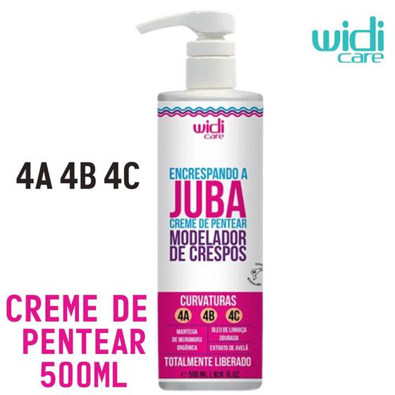 Creme De Pentear Juba Encrespando 500ml Widi Care Modelador De Cachos